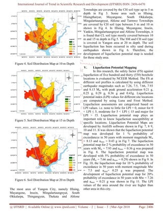 Soil Liquefaction Potential Maps for Earthquake Events in Yangon ...