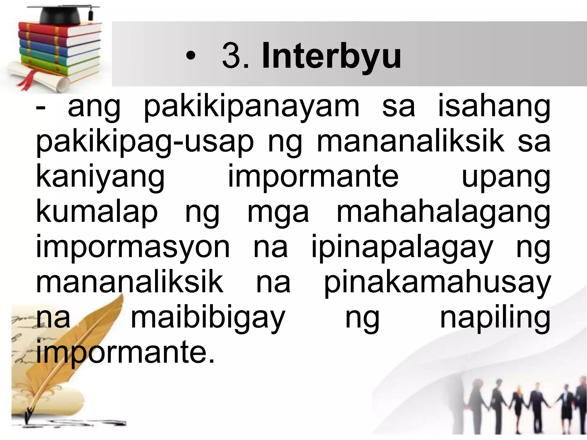 Metodolohiya ng Pananaliksik | PPTX