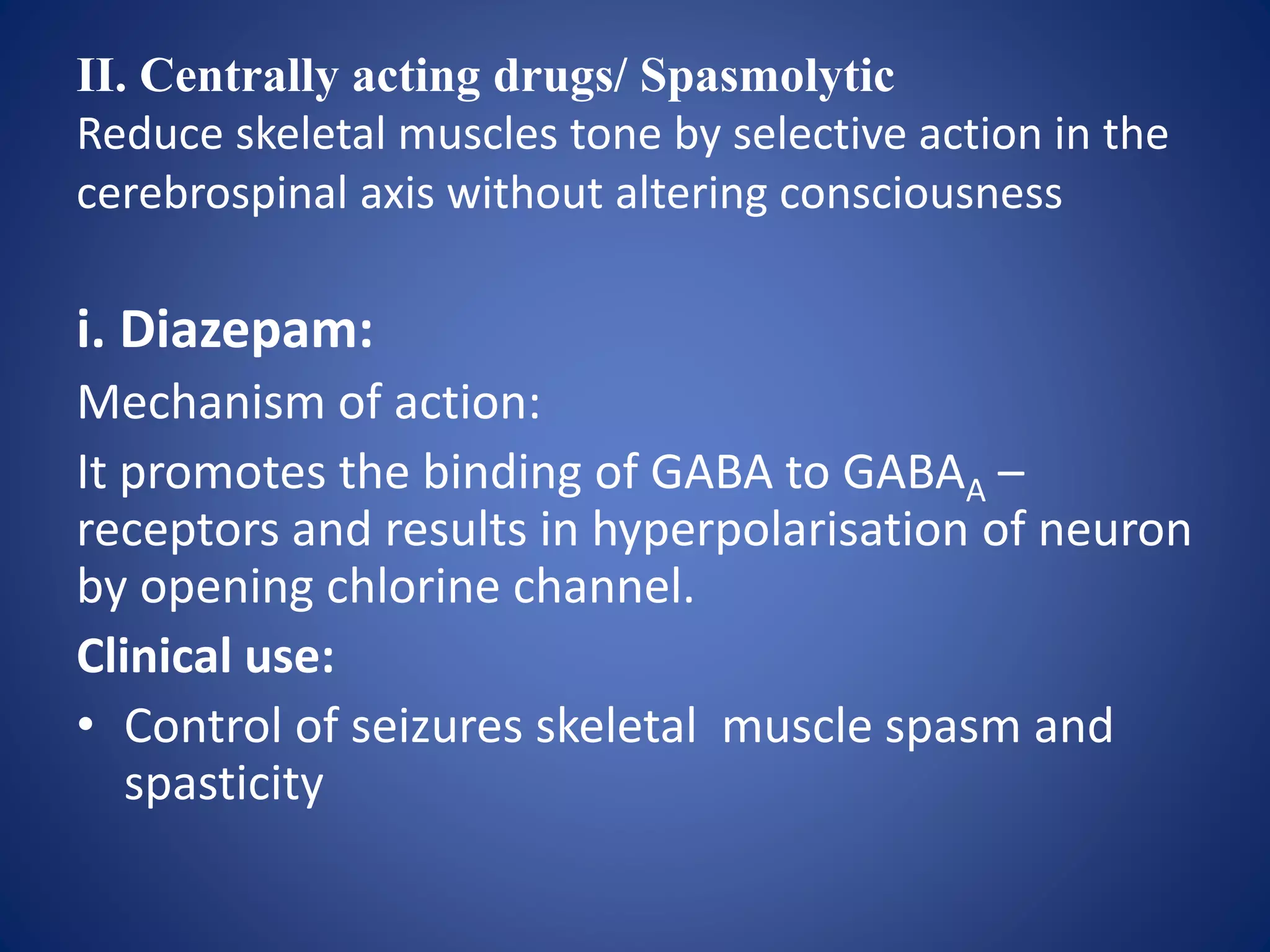 Skeletal_muscle_relaxants_1_ | PPT