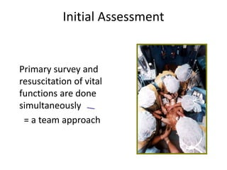 Trauma Management and early assessment in | PPT