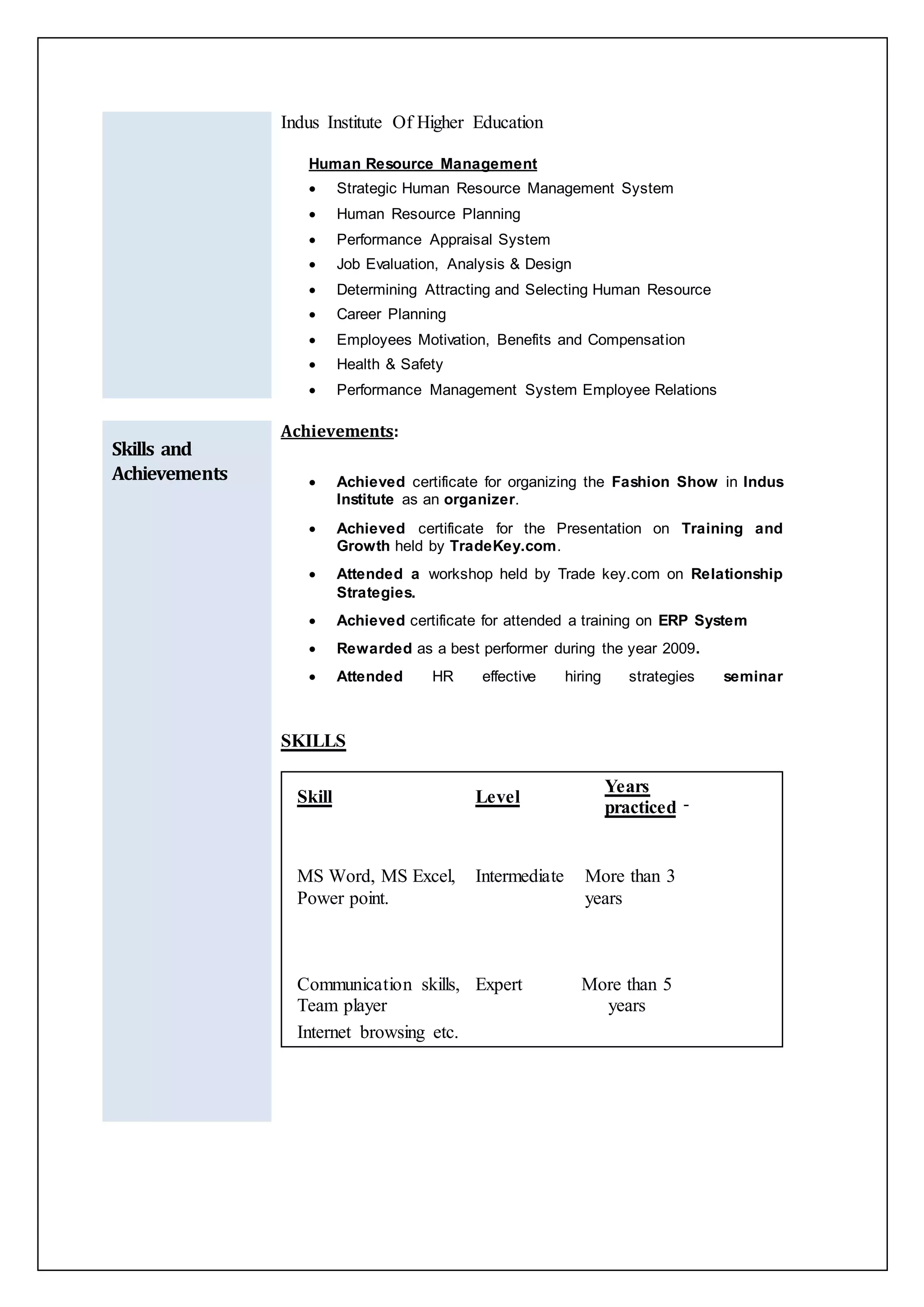 Jahangir Resume | DOCX