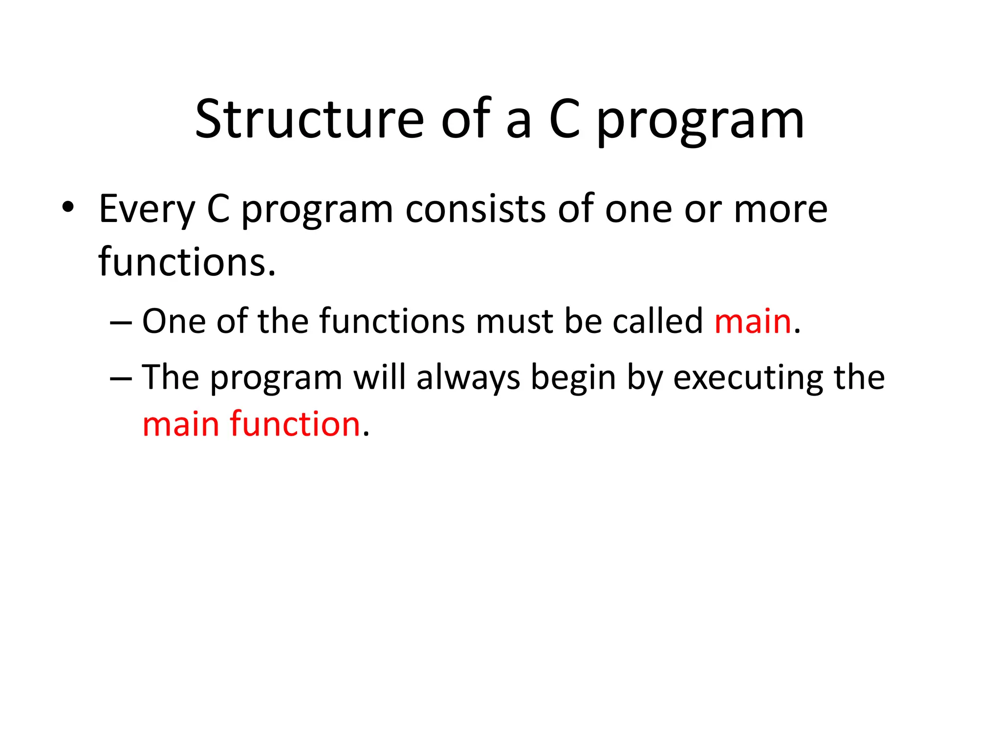 424769021 1 First C Program 1 Ppt 1 Ppt