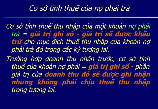 Bài giảng THUẾ THU NHẬP DOANH NGHIỆP | PDF