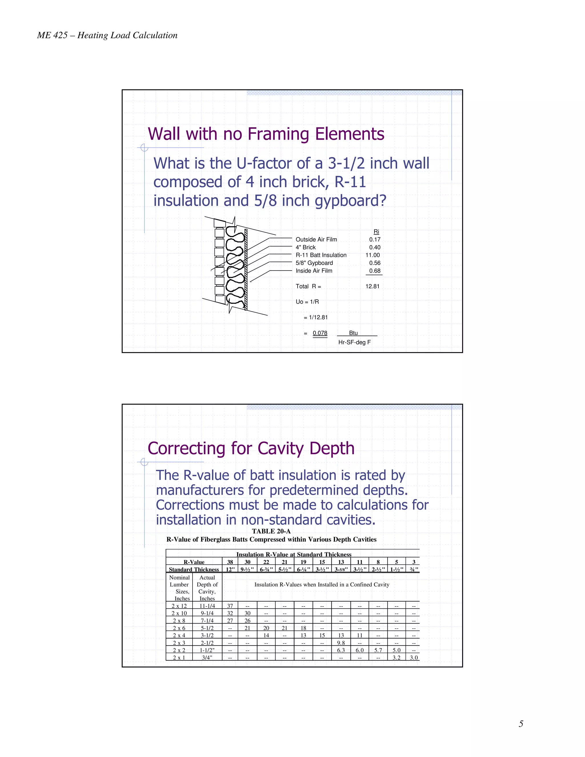 Heat Load Calculation | PDF