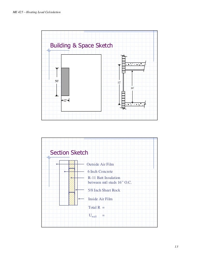 Heat Load Calculation