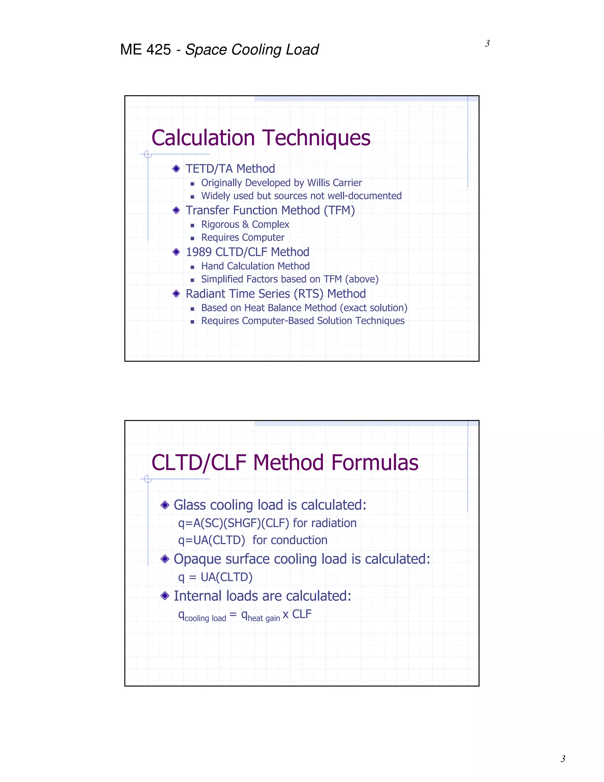 425 3-cooling load-2009 | PDF
