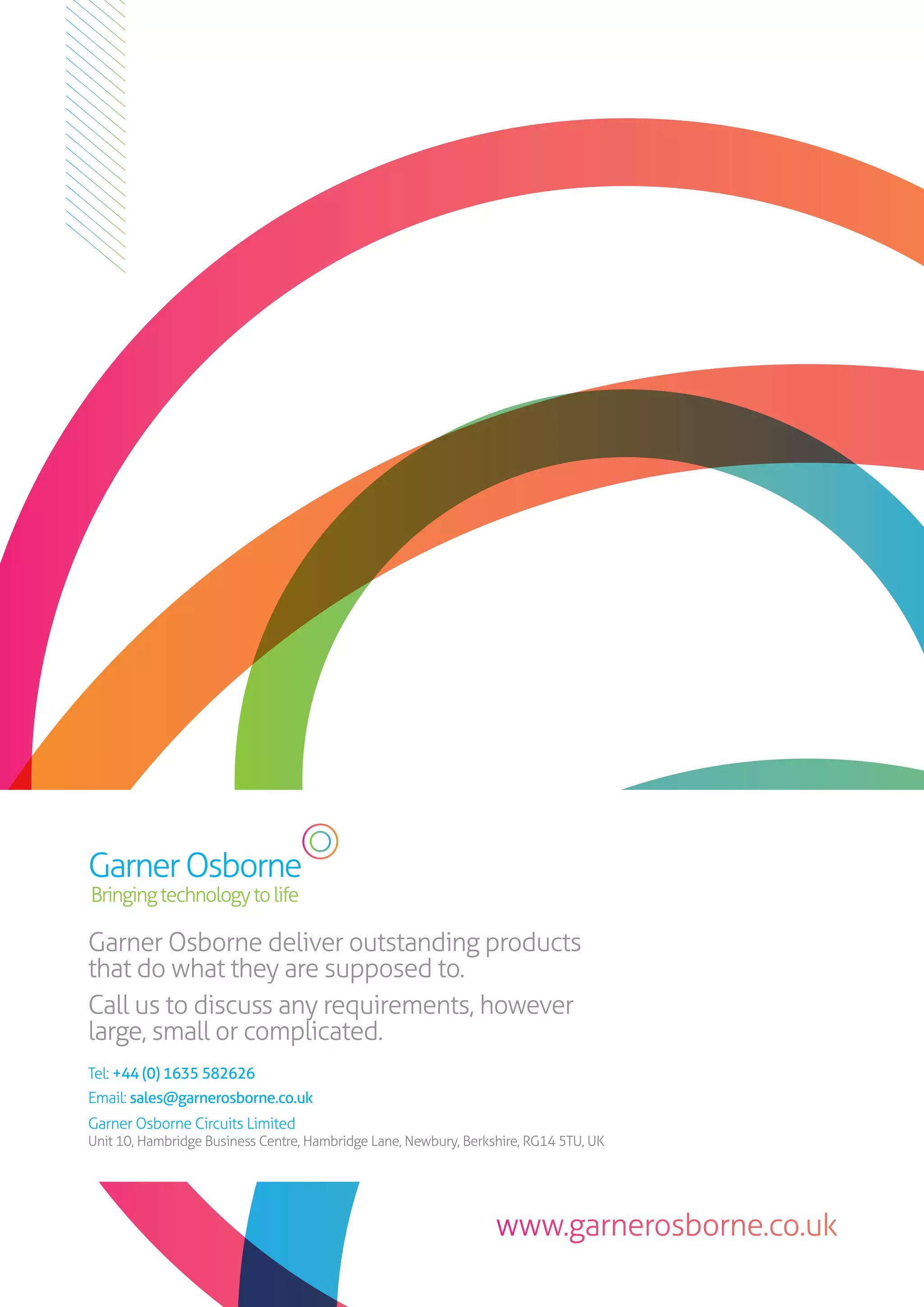 Garner Osborne Overview Brochure | PDF