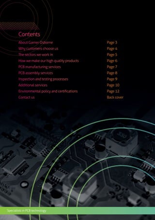 Garner Osborne Overview Brochure | PDF
