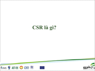Trách nhiệm Xã Hội của doanh nghiệp (CSR) | PDF