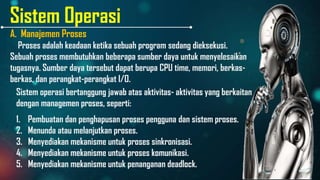42519051 Bab 2 Struktur Sistem Operasi | PPTX