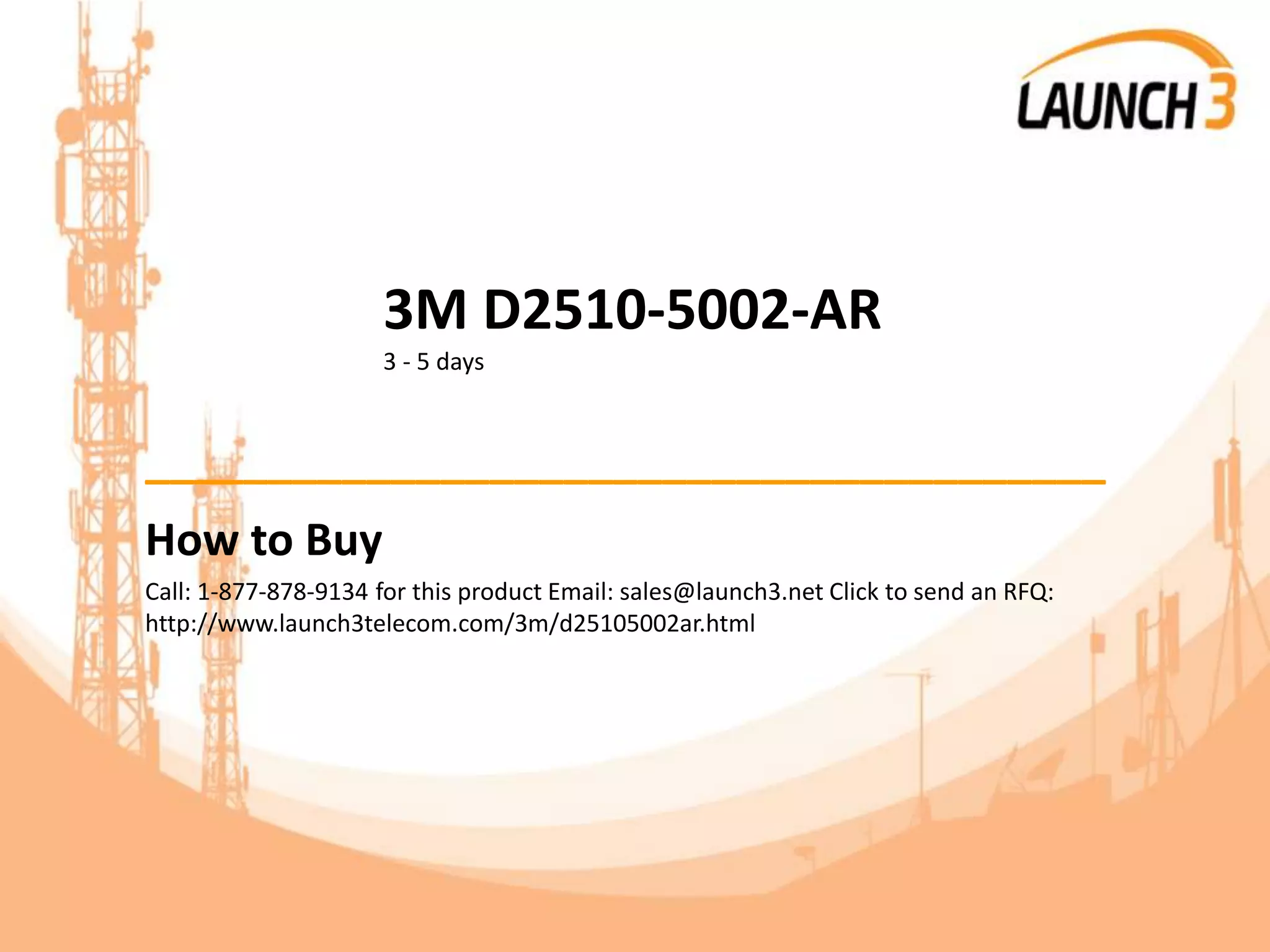 3M D2510-5002-AR | PPTX