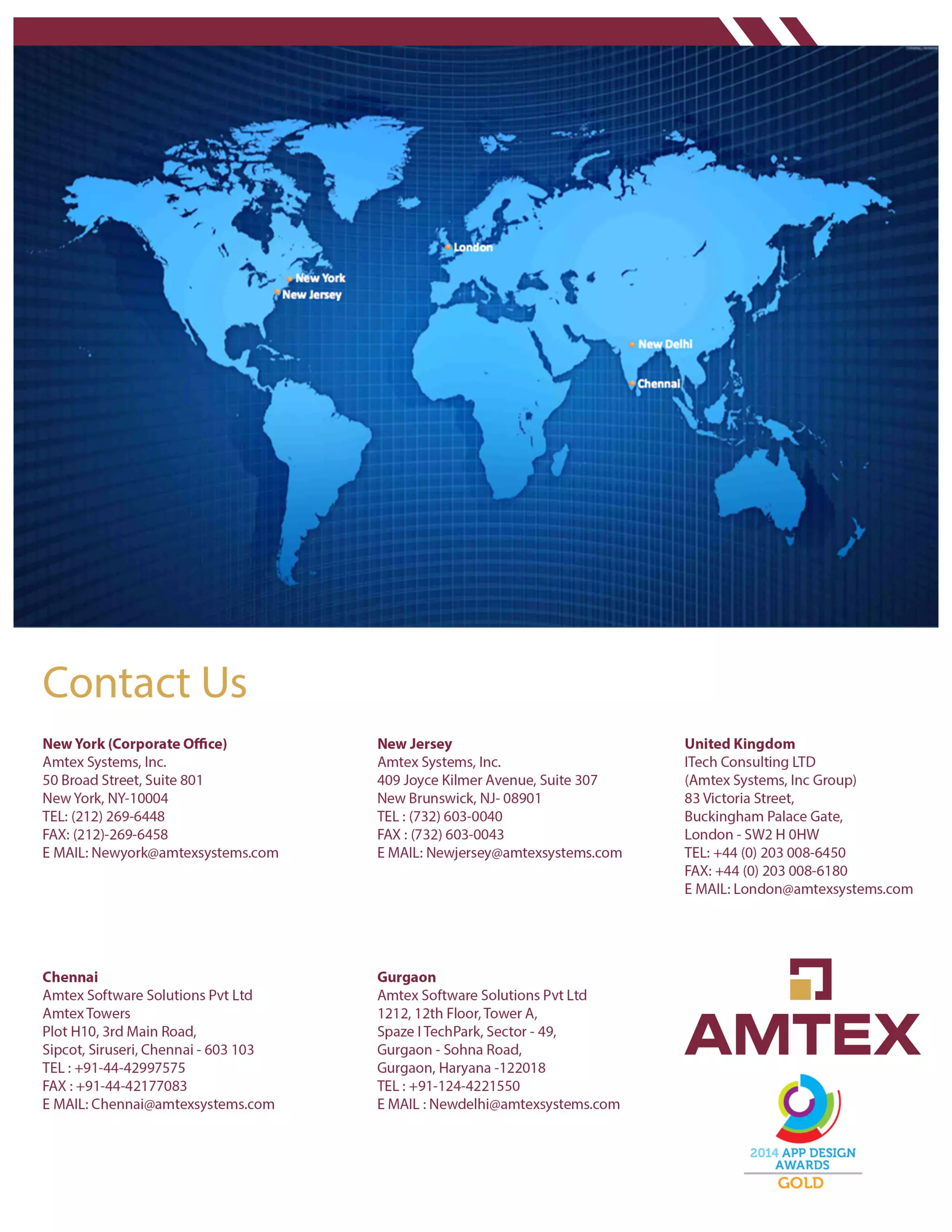 Amtex Systems Company Brochure | PDF