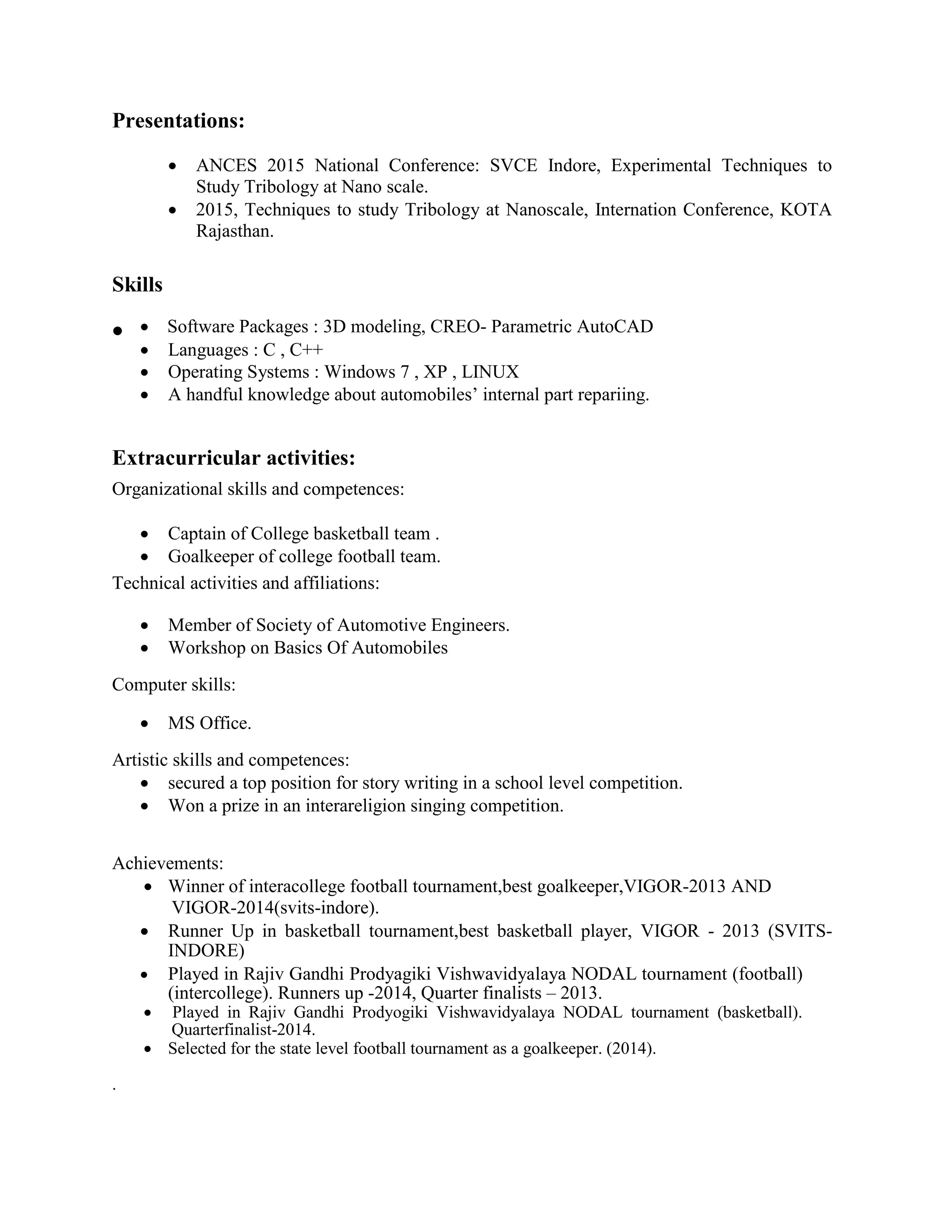 Shubham Jain | PDF | Sports