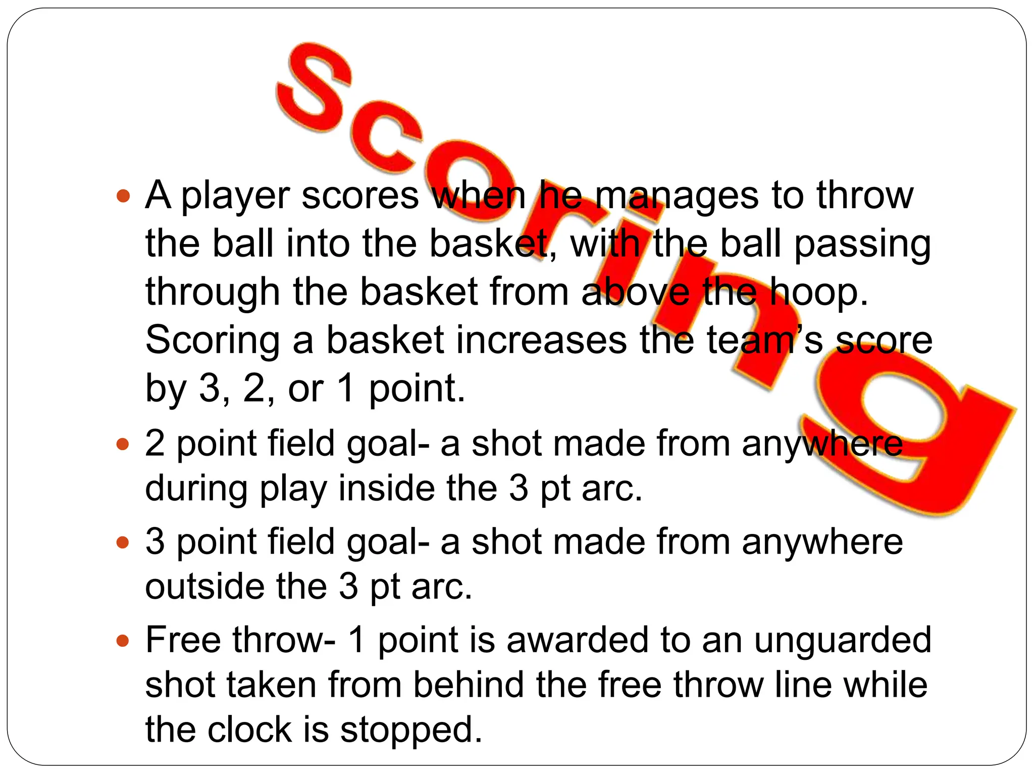 Introduction to Basketball-PowerPoint Presentation | PPTX