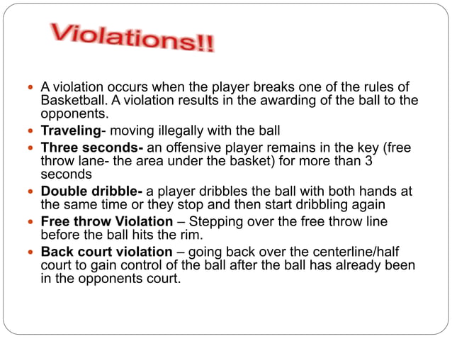 Introduction to Basketball-PowerPoint Presentation | PPTX | Basketball ...