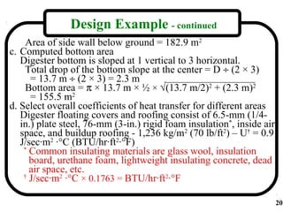 426 anaerobicdigesterdesign | PPT | Physics | Science