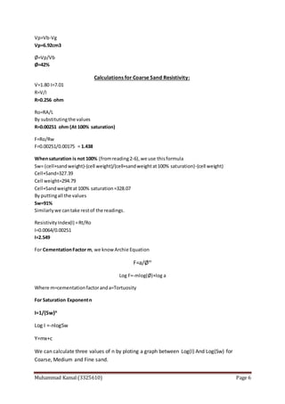 FORMATION RESISTIVITY | DOCX