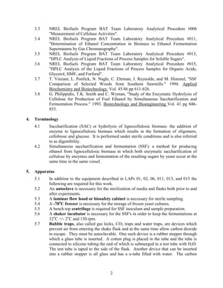 Lignocellulose Biomass- Hydrolysis & Fermentation Lab Protocols | PDF