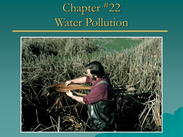 chapter ENvironment Chapter #2 Water Pollution | PPT