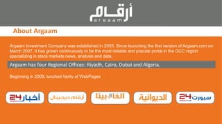 Argaam Business Solutions - Content Feed | PPT