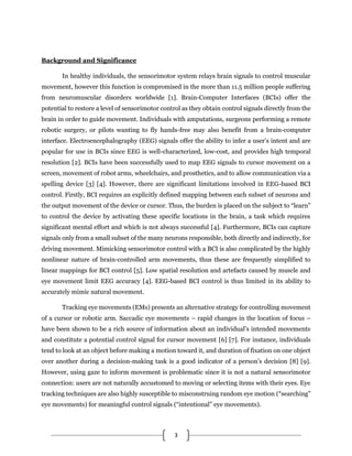 Capstone Proposal | PDF | Brain and Nervous System Disorders | Diseases and Conditions