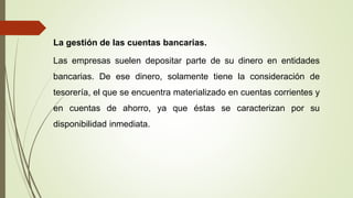 GESTION CONTABLE CAJA Y BANCOS | PDF