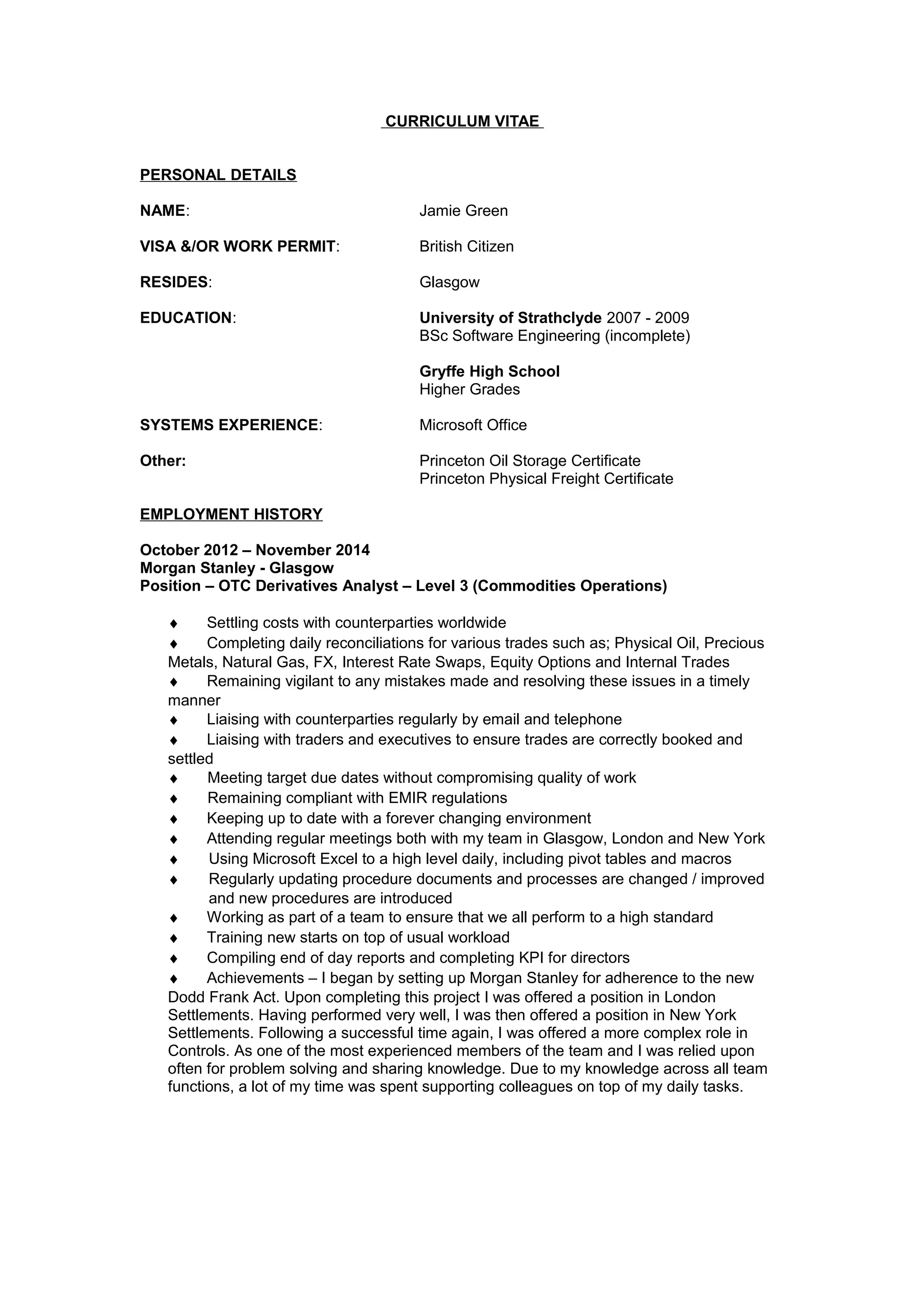 CURRICULUM VITAE | DOC