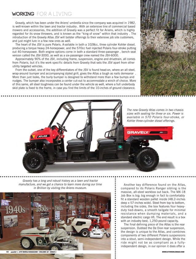 ATV World Atlas launch | PDF