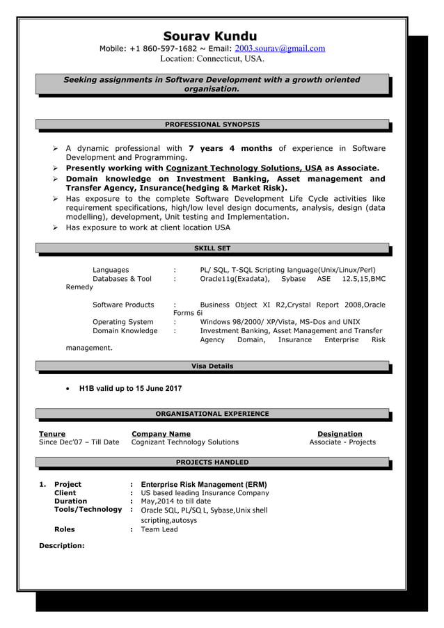 Resume_Sourav_kundu | DOC