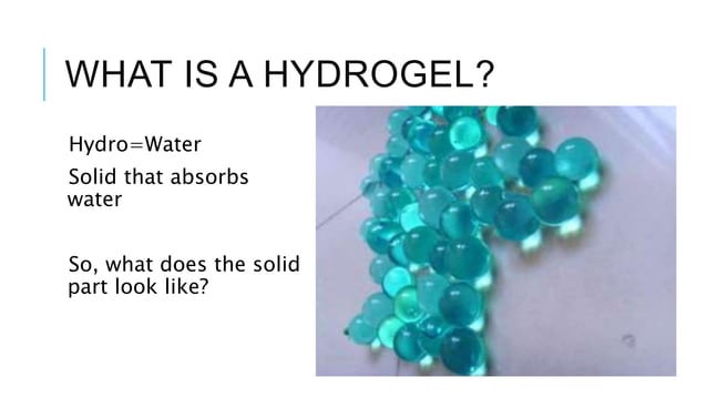 hydrogel | PPTX