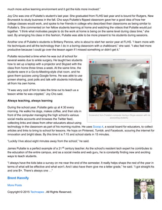 A Conversation with a 21st Century Teacher | PDF