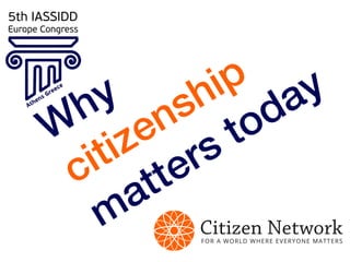 Why Citizenship Matters Today | PDF