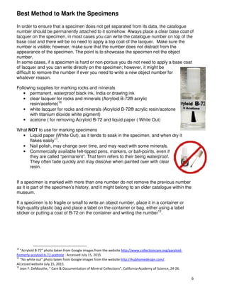 Rock and Minerals Collection Manual (1) | PDF | Geology | Science