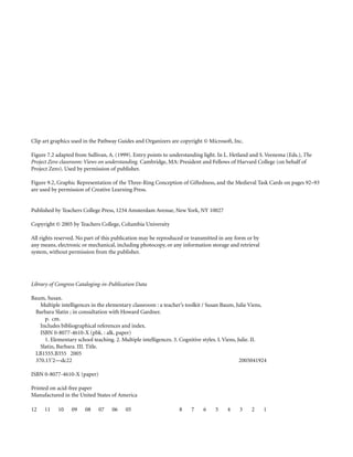Multiple Intelligences in the Elementary Classroom A Teachers Toolkit ...