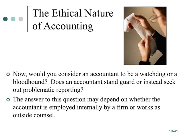 Ethical Decision Making: Trust in Corporate Governance, Accounting and ...
