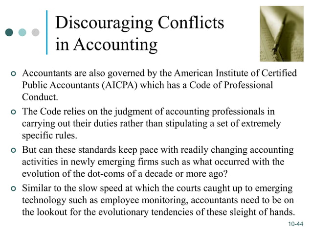 Ethical Decision Making: Trust in Corporate Governance, Accounting and ...