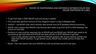 ROLAP partitioning in MS SQL Server 2016 | PPT