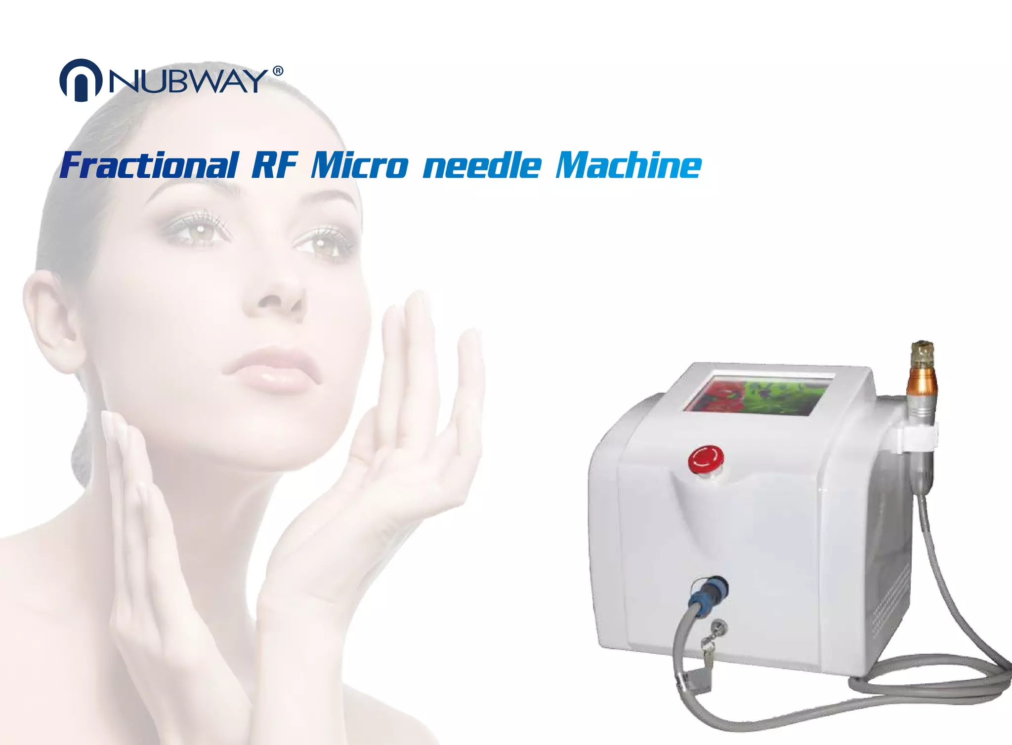 Brochure Of Fractional Rf Microneedle Machine 看图王 Ppt
