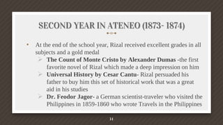 Jose Rizal education life in ATENEO and UST.pptx
