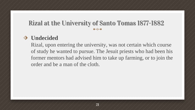 Jose Rizal education life in ATENEO and UST.pptx | Christianity ...