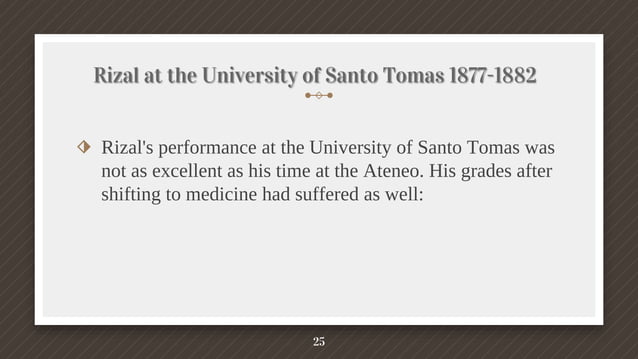Jose Rizal education life in ATENEO and UST.pptx | Christianity ...