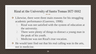 Jose Rizal education life in ATENEO and UST.pptx