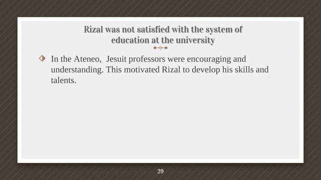 Jose Rizal education life in ATENEO and UST.pptx | Christianity ...