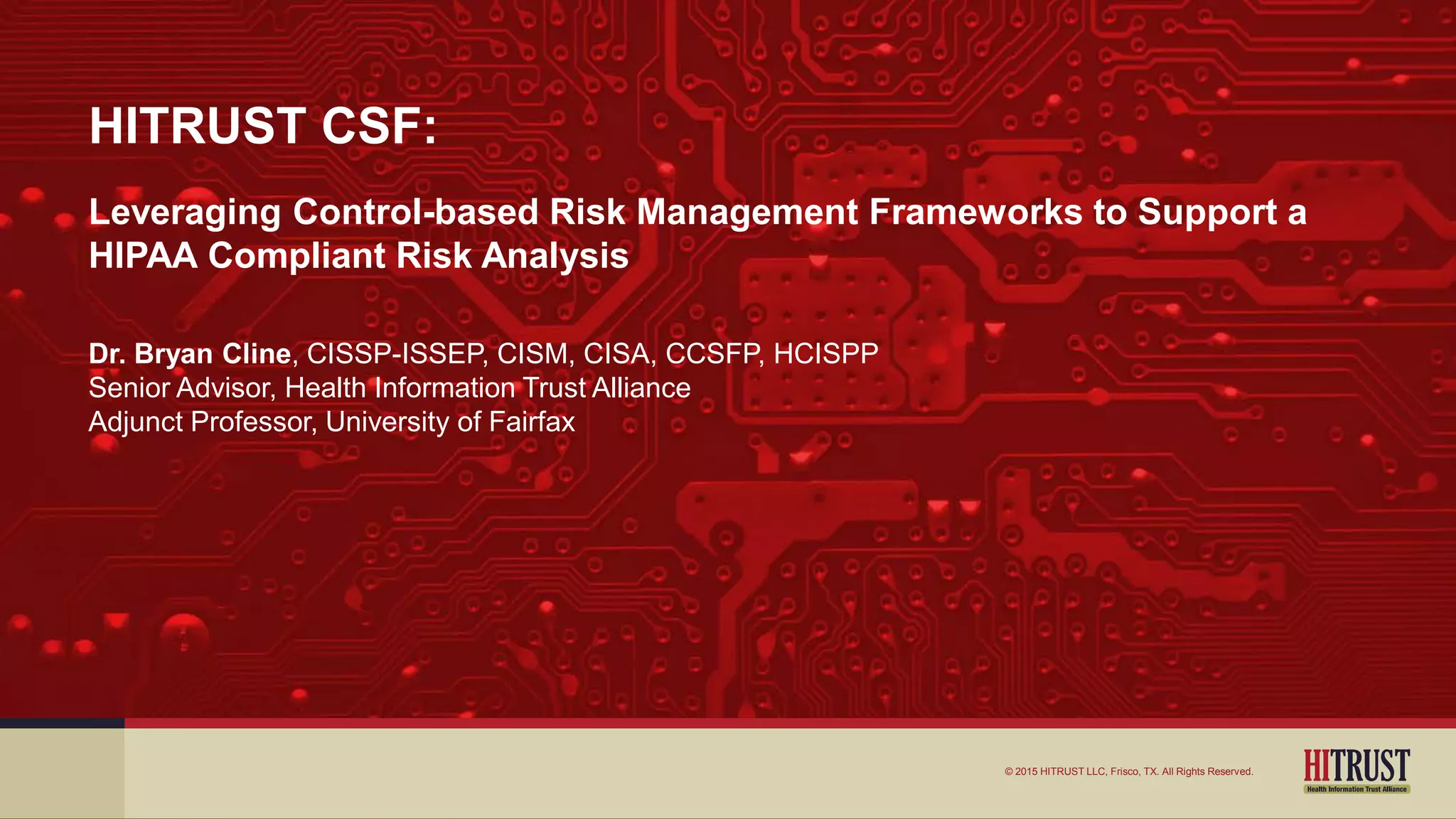 UoF - HITRUST & Risk Analysis v1 | PDF