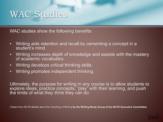 WAC Highlights | PPT