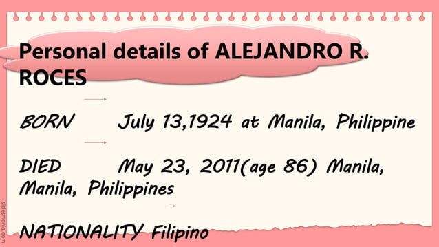 428073721-Group-7-Report-in-Philippine-Literature-Alejandro-r-Roces ...