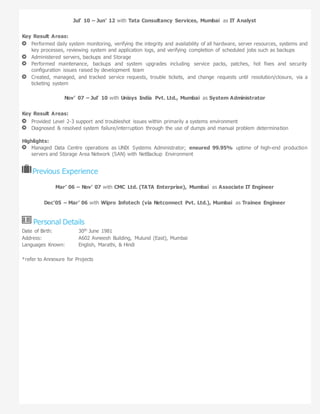 Amol_Rane_CV (2) | PDF