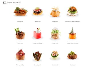 Featured Canapes | PDF
