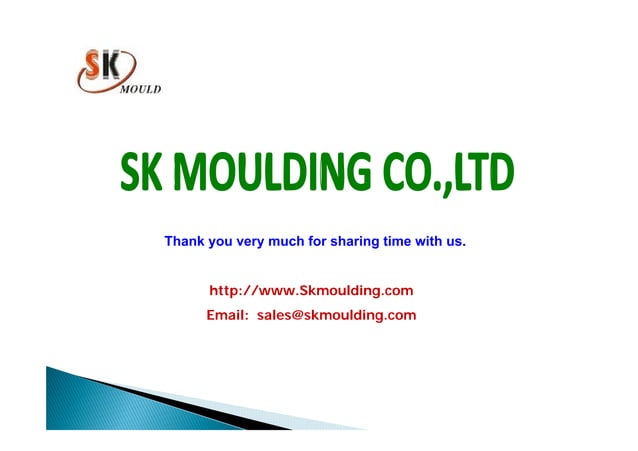 SK Moulding(Automotive-01) | PPT