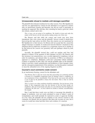 SPIRIT OF CIVIL PROCEDURE REFORMS BITES | PDF